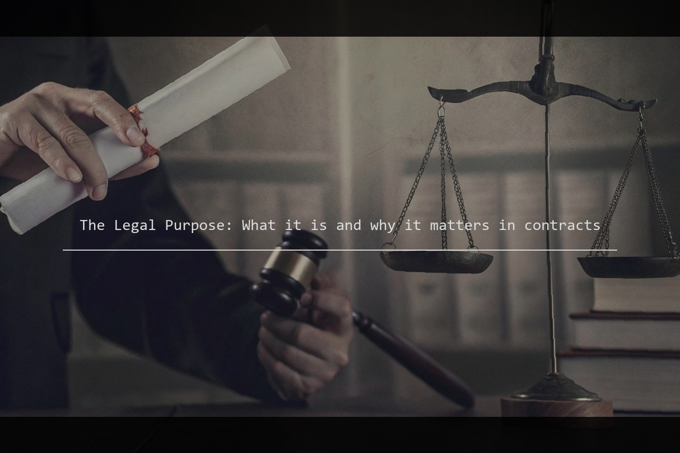 The Legal Purpose: What it is and why it matters in contracts ...